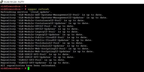 middlewarebox install lamp on suse linux with real time application