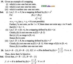 NCERT Exemplar Class Maths Chapter Relations And Functions Learn CBSE