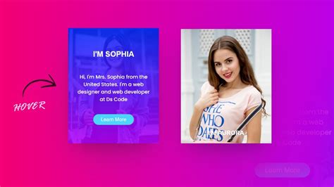 Creative Css Card Hover Effects Html Css Css Card Hover Effect Tutorial Youtube