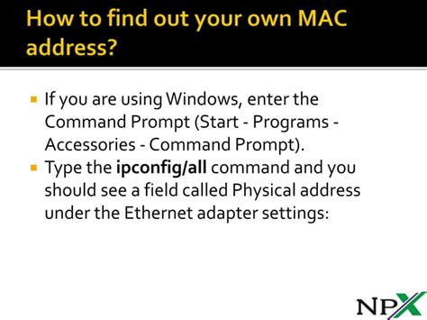 Mac And Ip Addresses Pptx Computer Networking Computing