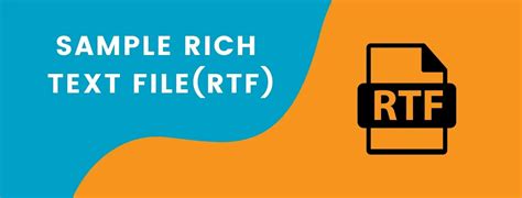 sample rtf file for testing download learning container