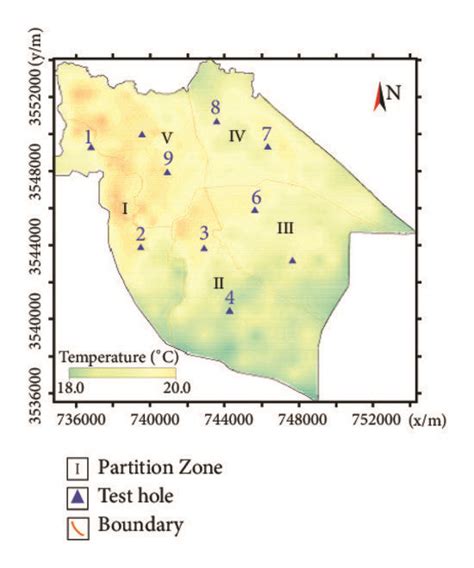 Temperature Distribution Of The Model At Different Times A June 1st