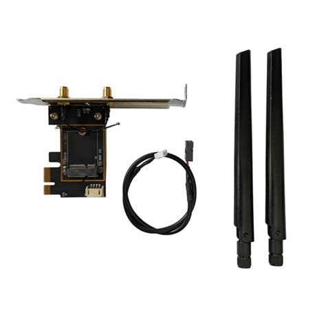 M 2 WiFi Key E to PCIe Adapter แปลง WiFi M 2 2230 เปน PCIe รองรบ Bluetooth Shopee Thailand