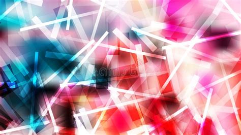 Pink Blue And White Chaotic Intersecting Lines Background Stock Illustration Illustration Of