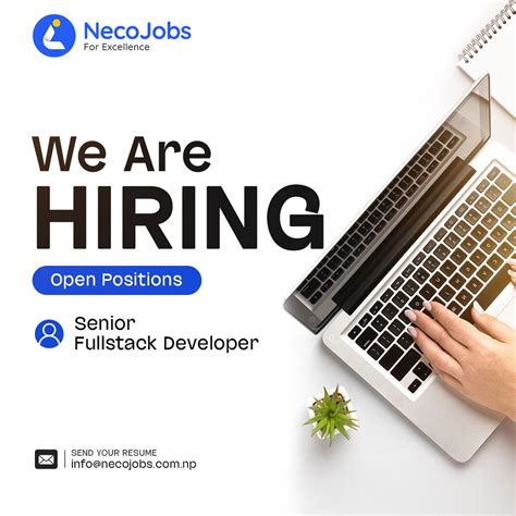 We Are Hiring Senior Laravel Full Stack Developer Necojobs Training Services