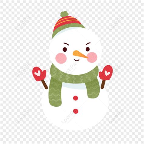 크리스마스 눈사람 Png 일러스트 무료 다운로드 Lovepik