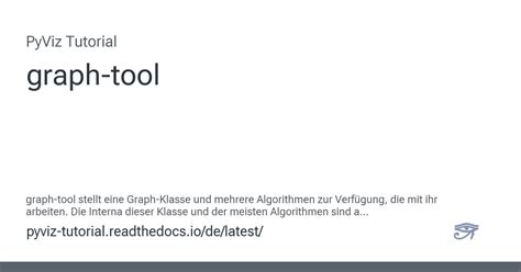 Graph Tool Pyviz Tutorial 2410