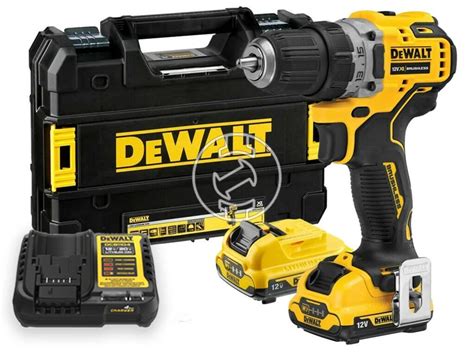 DeWalt DCD706D2-QW akkus ütvefúró-csavarozó 12 V | 25,5 Nm/57,5 Nm | 0 ...