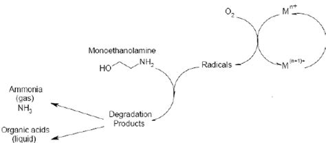 Simplified Pathway Of Mea Oxidative Degradation Download Scientific