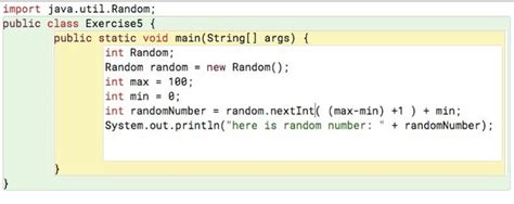 solved import java util random public class exercise5