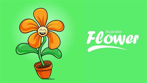 How To Draw A Flower In Adobe Illustrator Adobe Illustrator Tutorial