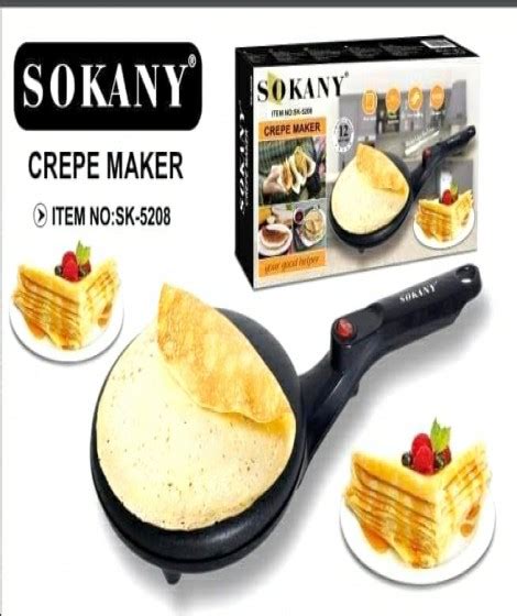 Crepe Maker Roya Book Store