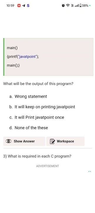 Computer Clanguageforbeginners Multipleanswerofclanguagw Learn