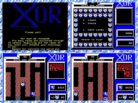 Xor Addictive Maze Game For Bbc Micro