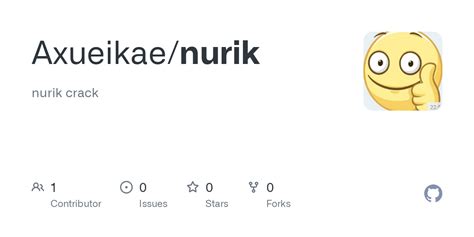 GitHub Axueikae Nurik Nurik Crack
