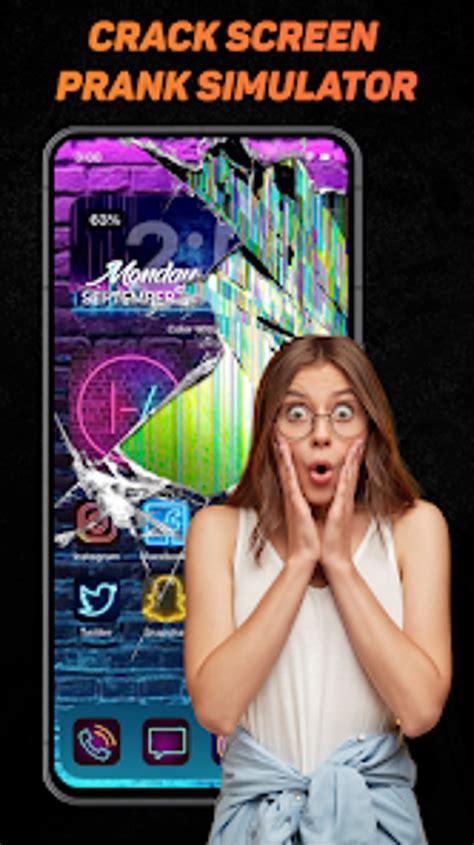 Android Için Broken Screen Funny Prank App İndir