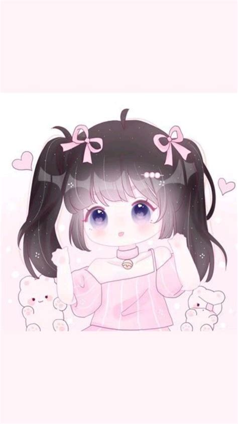 فتيات انمي بشعر اسود 🖤