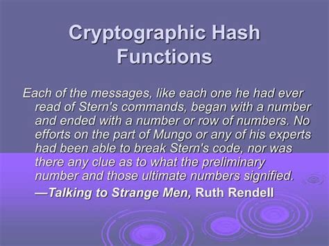 Secure Hash Algorithm Sha 512 Ppt