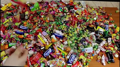 New A Lot Of Candy Candy Opening Lots Of Candies And Sweets