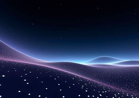 Abstract Particle Background Premium Ai Generated Image