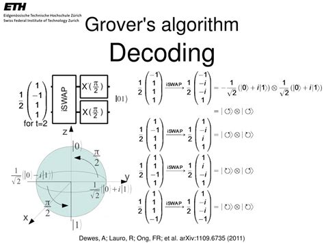 ppt experimental implementation of grover s algorithm with transmon