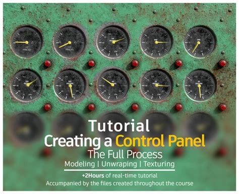 Tutorial Creating A Control Panel FlippedNormals