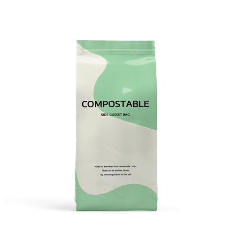 Compostable Side Gusset Bag Buy Compostable Side Gusset Bag Compostable Bags With Side
