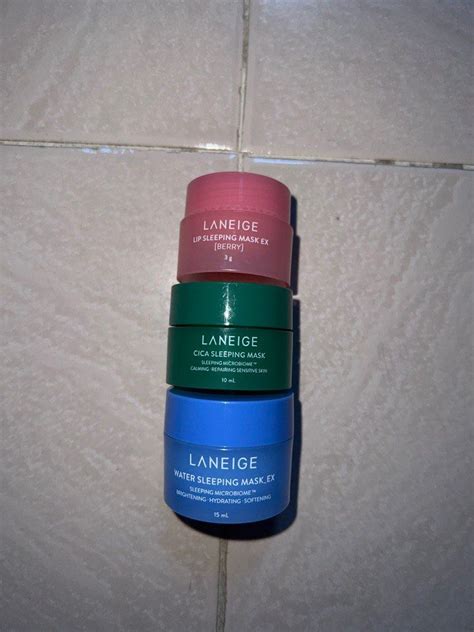 Laneige Sleeping Mask Set, Beauty & Personal Care, Face, Face Care on ...