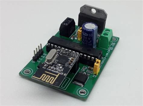 Dc Motor Speed Direction And Brake Control With Nrf24l01 Rf Module Arduino Compatible