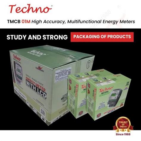 Techno Single Phase Electronic Energy Meter At Single Phase Electronic Energy Meter In
