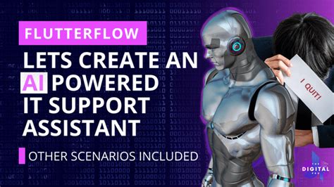 ai powered it support assistant in flutterflow free sample app r
