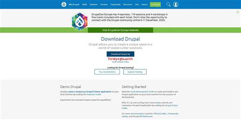 如何使用drupal创建网站? Bestyvps国外服务器测评 如何使用drupal创建网站? Bestyvps国外服务器测评
