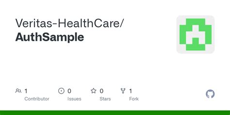 GitHub Veritas HealthCare AuthSample