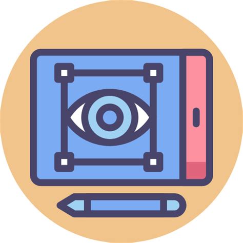 Visual Flat Icon