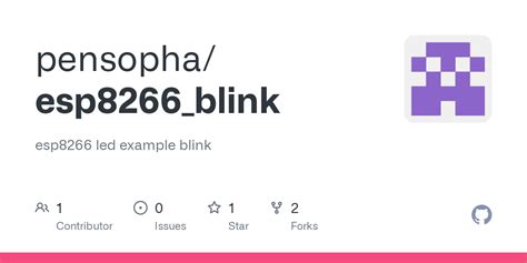 Github Pensophaesp8266blink Esp8266 Led Example Blink