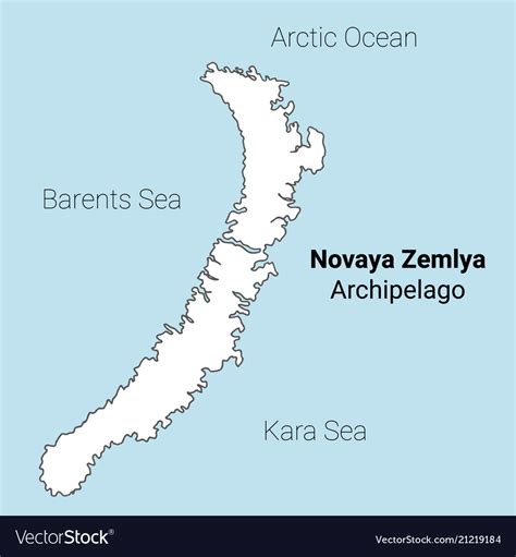Novaya Zemlya Map