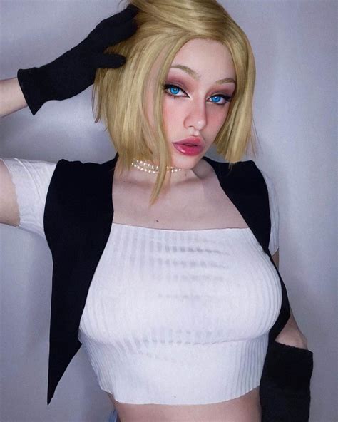 Dragon Ball Androide 18 Te Hará Despertar Con Este Encantador Cosplay Código Espagueti