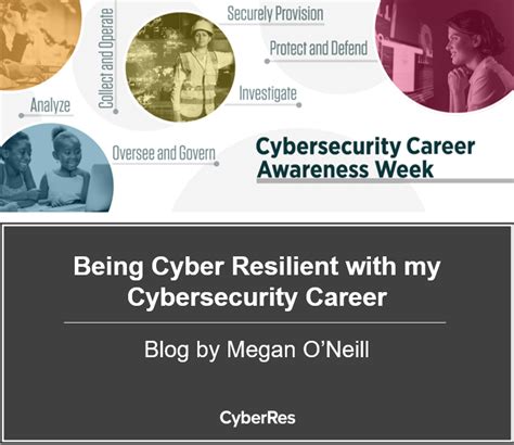 Being Cyber Resilient With My Cybersecurity Career A Story For Cybersecurity Awareness Month