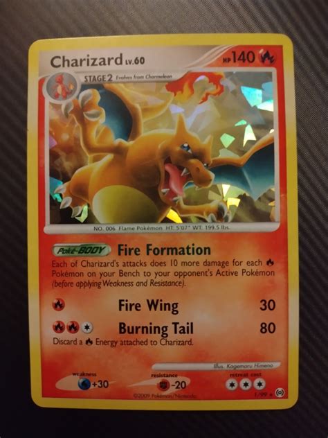 2009 Charizard 1 99 No 006 Flame Pokemon Ebay