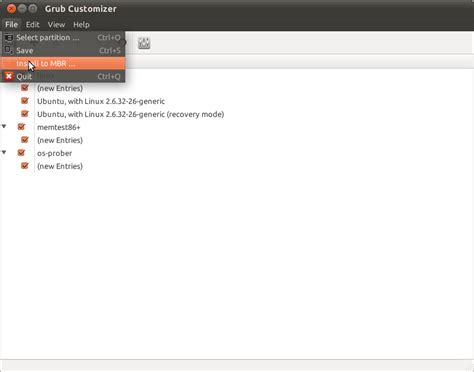 Grub Manually Install GRUB Ask Ubuntu