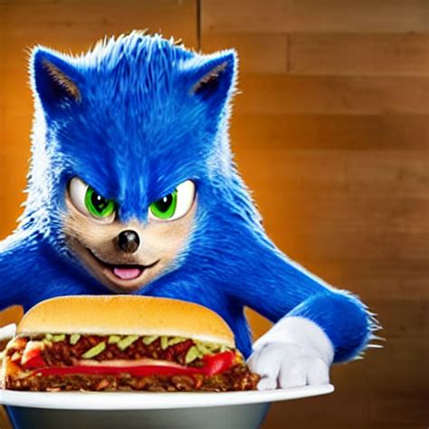 Cjwbwsd Textual Inversion Ugly Sonic Run With An Api On Replicate