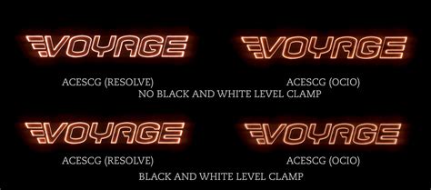 Aces Resolve Gives Different Resolve Than Aces Ocio Discussions