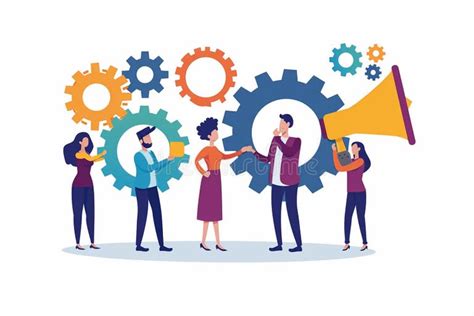 Teamwork Cogs People Stock Illustrations 872 Teamwork Cogs People Stock Illustrations Vectors