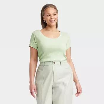 A New Day Basic Tees And Tanks For Women Target
