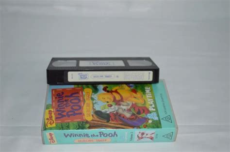 2x Vhs Bundle Winnie The Pooh Detective Tigger And The Book Of Tigger