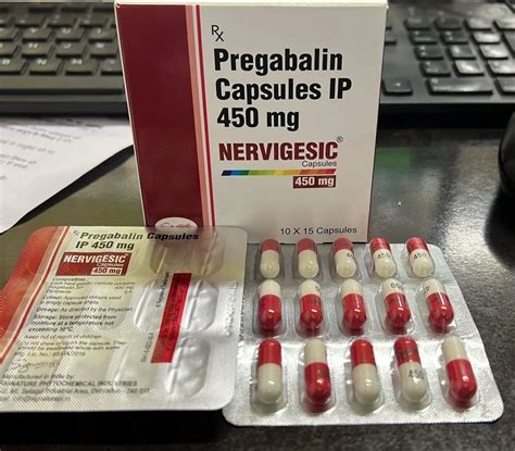 Pregablin Capsules 450mg At ₹ 250 Stripe Nervigesic In Nagpur Id 27103191673
