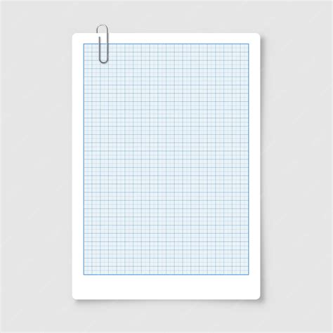 Premium Vector Sheet Of Graph Paper With Grid Millimeter Paper