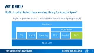 Distributed Deep Learning At Scale On Apache Spark With Bigdl Pdf Cloud Computing Internet