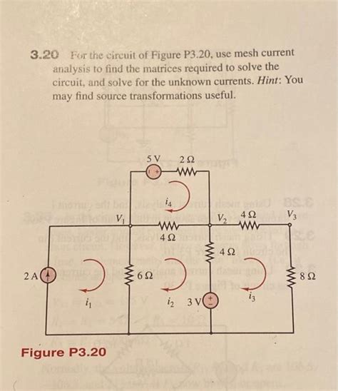 Solved Figure P Determine The Voltage Across Each Of The Chegg Com