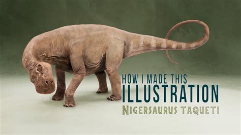 How I Made This Illustration Nigersaurus Paleoart Youtube How I Made This Illustration Nigersaurus Paleoart Youtube